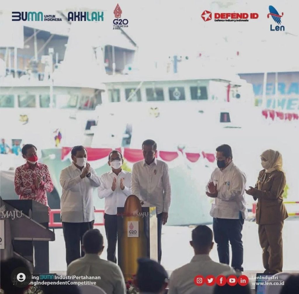 Presiden Luncurkan Logo dan Nama Holding DEFEND ID - Dahana